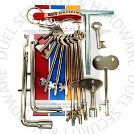 Fire Brigade Products SET15FOB Set of 9 Genuine Fire Brigade Keys DK1 ...