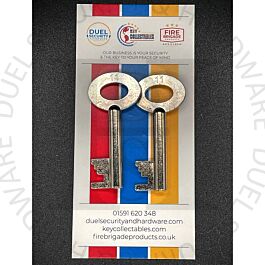 Fire Brigade Products FB11 Fire Brigade Genuine Large Silver Padlock ...