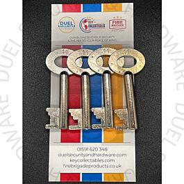 Fire Brigade Products FB11 Fire Brigade Genuine Large Silver Padlock ...
