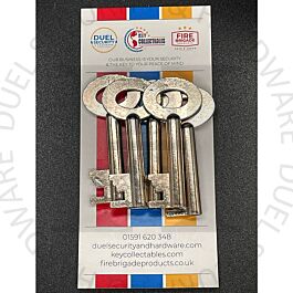 Fire Brigade Products FB11 Fire Brigade Genuine Large Silver Padlock ...