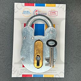 Fire Brigade Products FB11P 2.5" Old English Padlock Silver With One ...