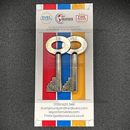 Fire Brigade Products FB14 Fire Brigade Genuine Large Yellow Padlock ...