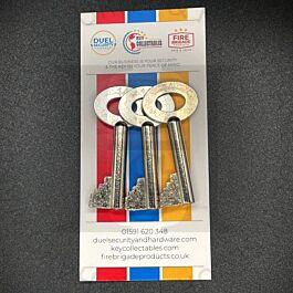 Fire Brigade Products FB14 Fire Brigade Genuine Large Yellow Padlock ...